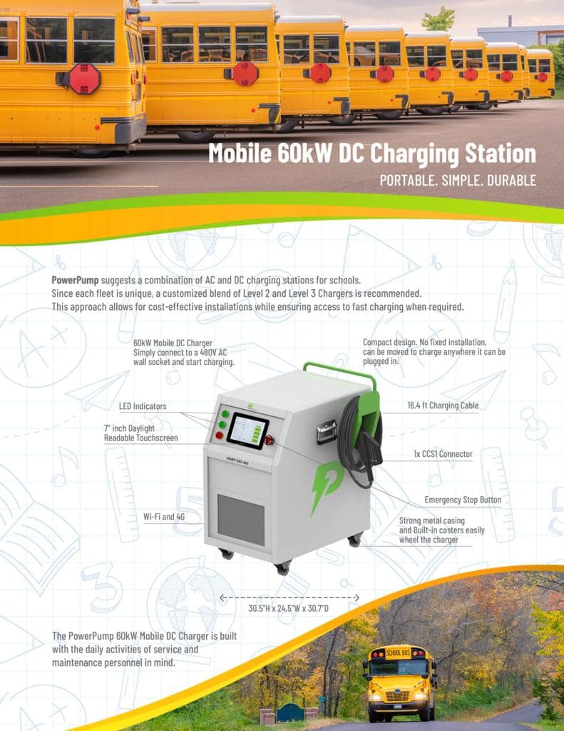 Electric School Bus Charging Stations in VA | Atlas GC